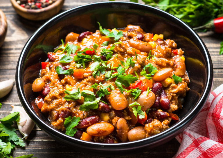 Recette : le chili cone carne traditionnel mexicain